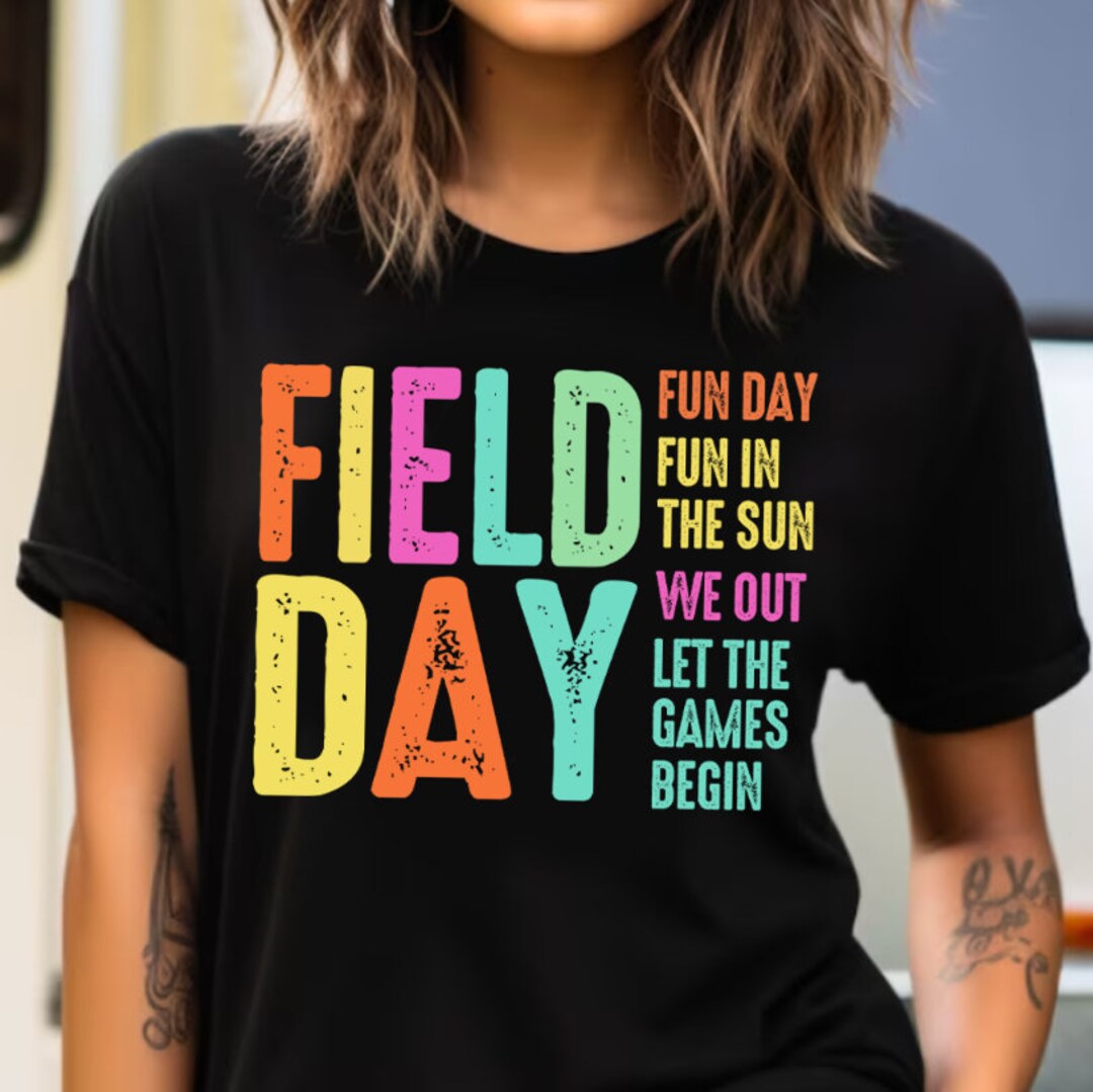 Field Day Let the Games Begin PNG, Field Day Png, Field Day Design Png ...