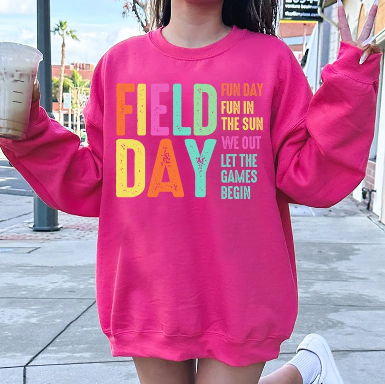 Field Day Let the Games Begin PNG, Field Day Png, Field Day Design Png ...