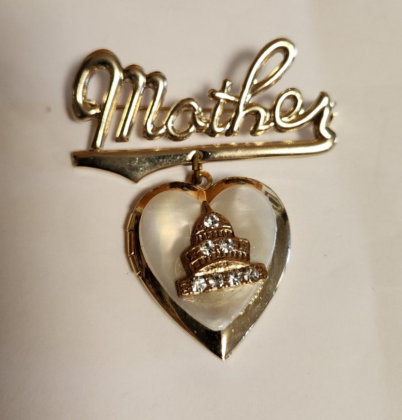 1 VINTAGE MOTHER'S LOCKET - Etsy