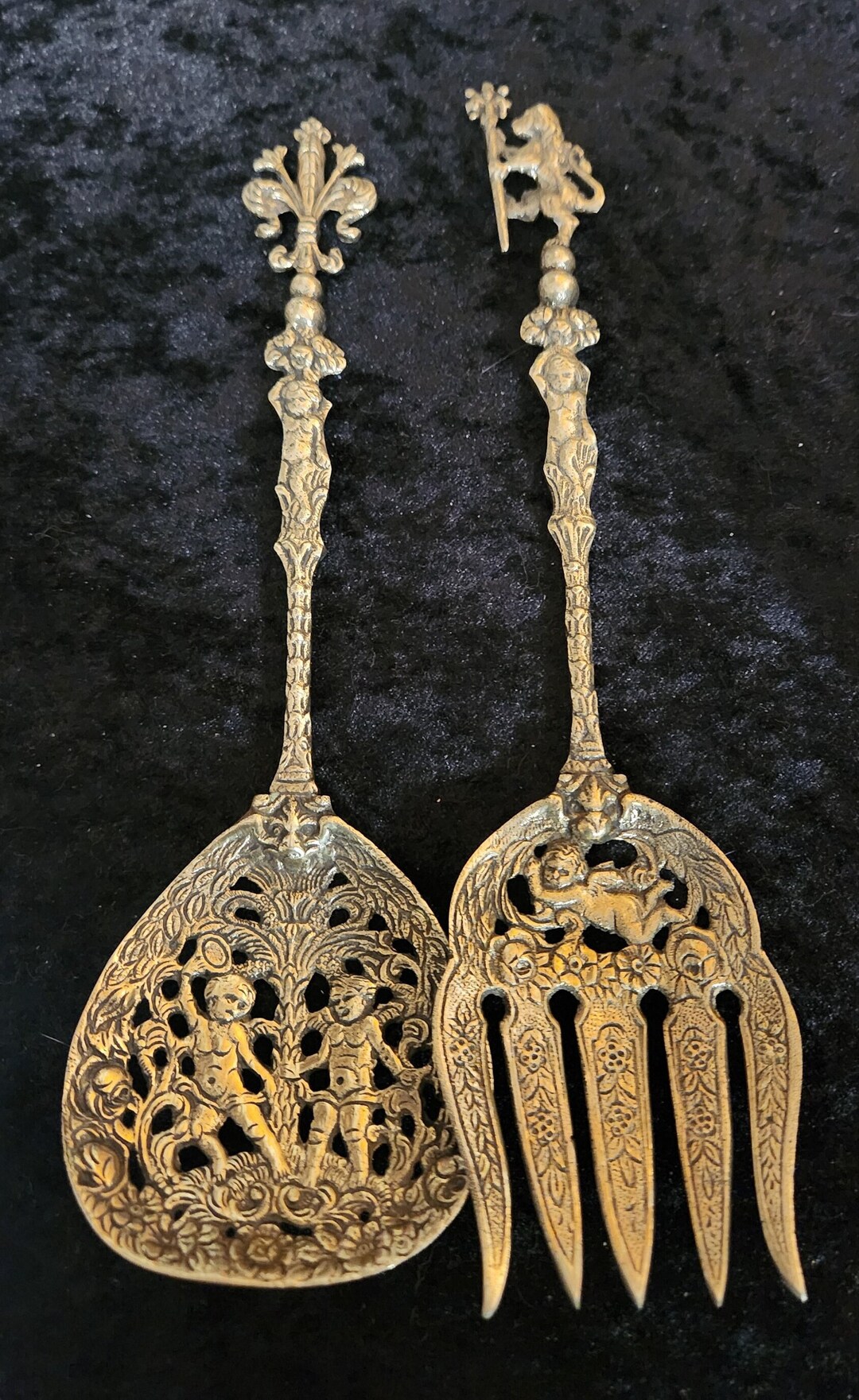 1 ANTIQUE ANGLE CHERUB Set - Etsy