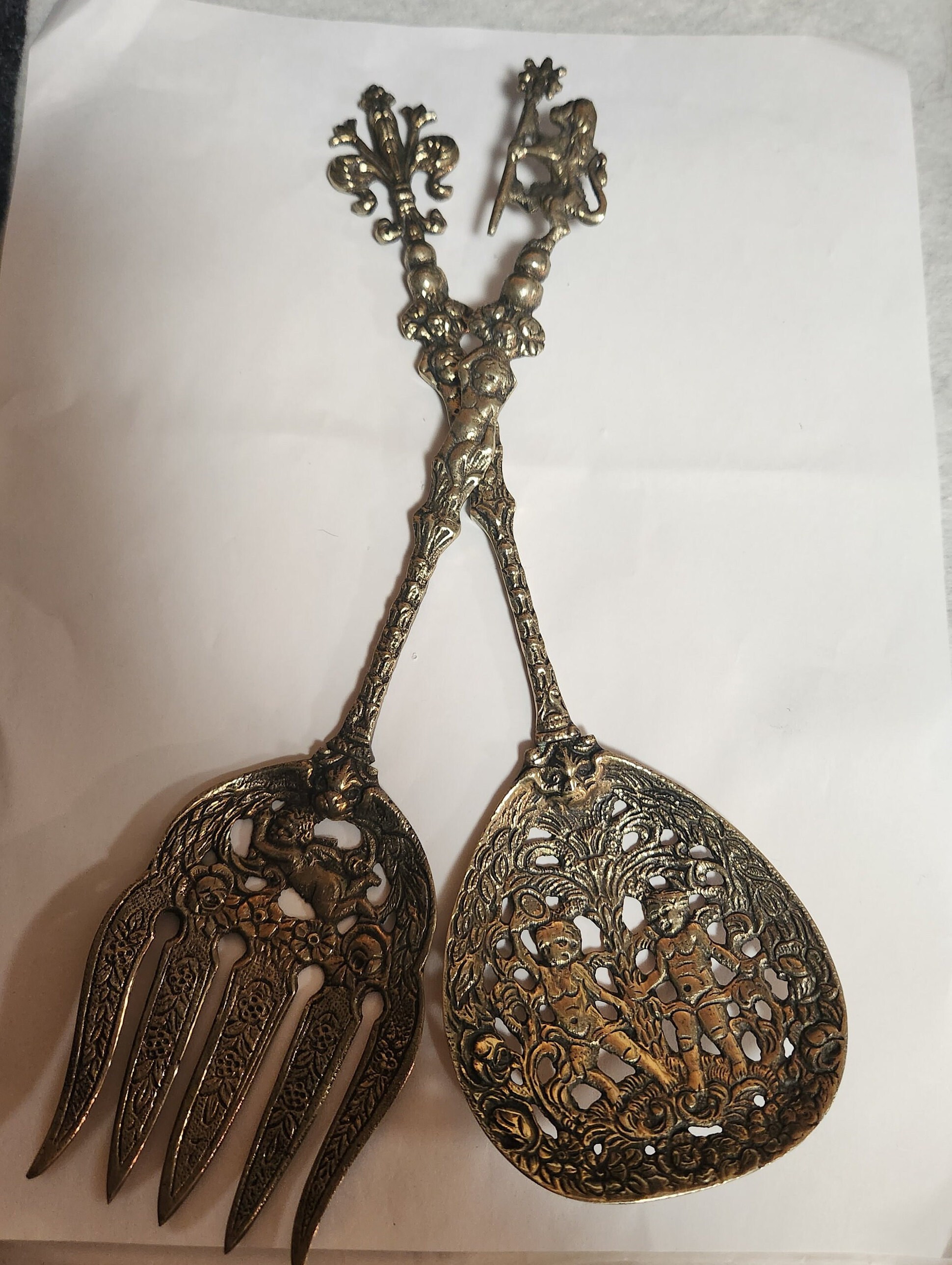 1 ANTIQUE ANGLE CHERUB Set - Etsy