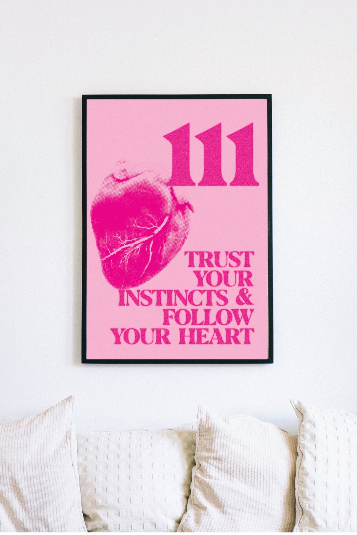 111 ANGEL NUMBER POSTER //digital Download // Follow Your Heart - Etsy