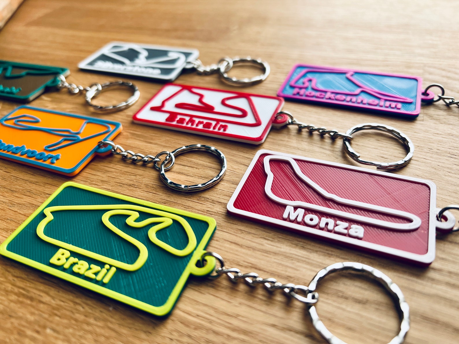 Personalised Keyring-f1 Keyring-name Key Ring-car Key Ring-3d - Etsy UK