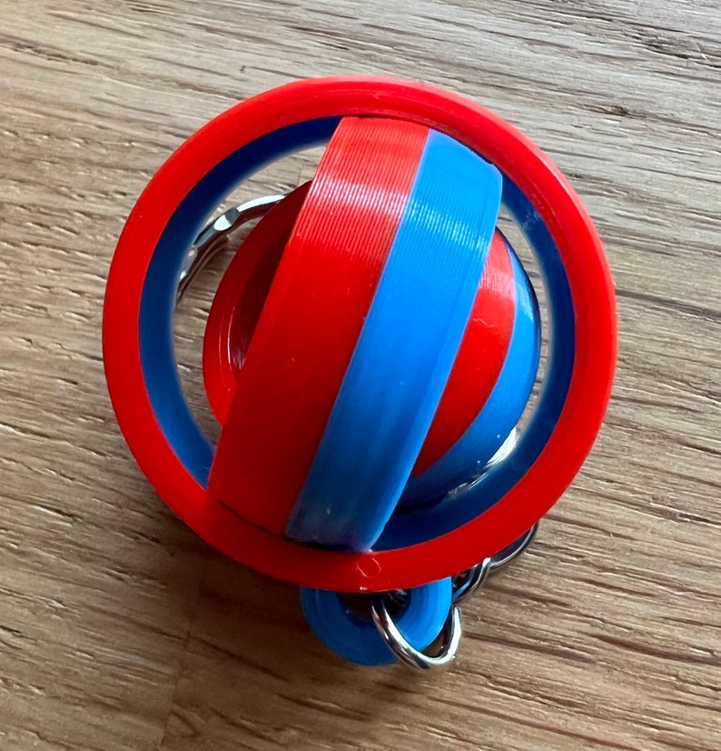 Gyroscope Toypersonalised Fidget Toy Fidget Spinner Key - Etsy UK