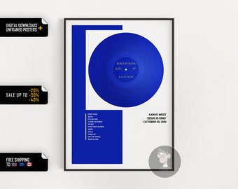 Jesus is King Album Poster - Etsy