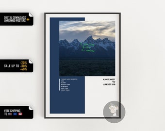 Ye Album Poster - Etsy