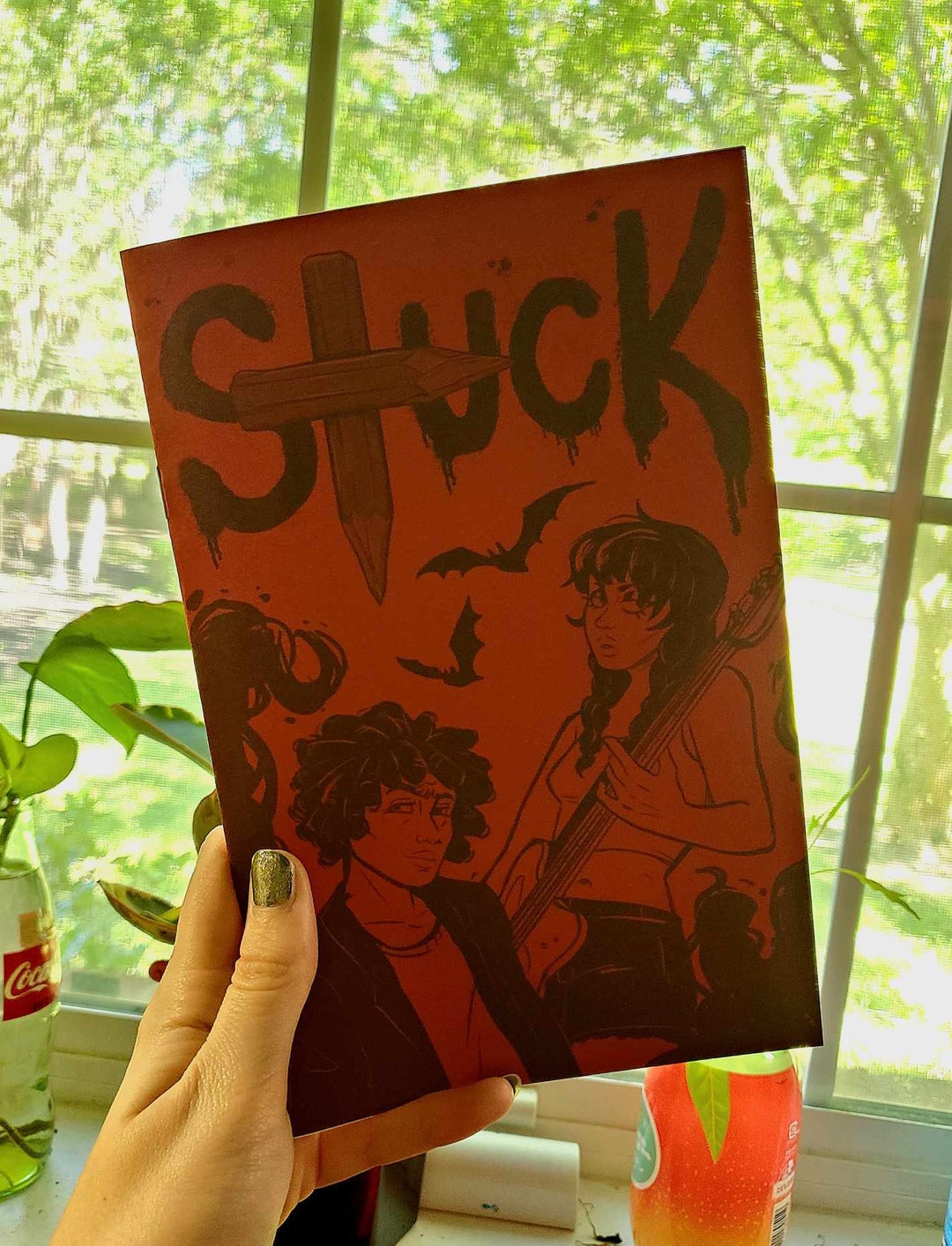 Stuck: Mini-comic/zine About Vampires and Past Relationships - Etsy