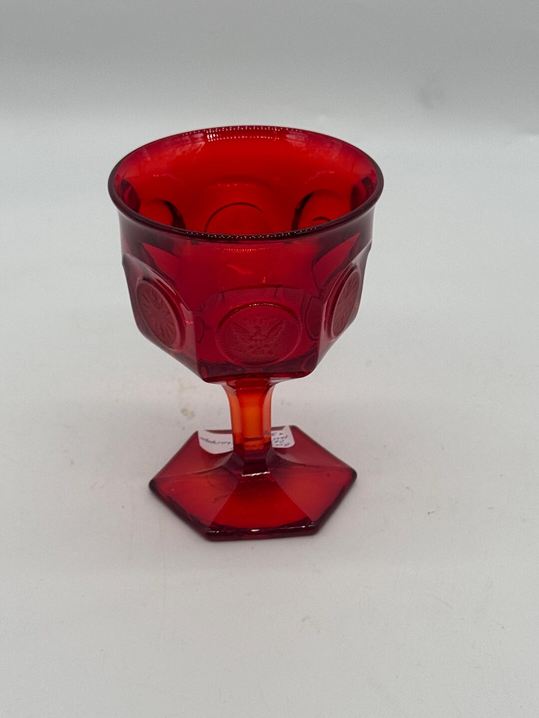 Fostoria Ruby Red Coin Sherbet - Etsy