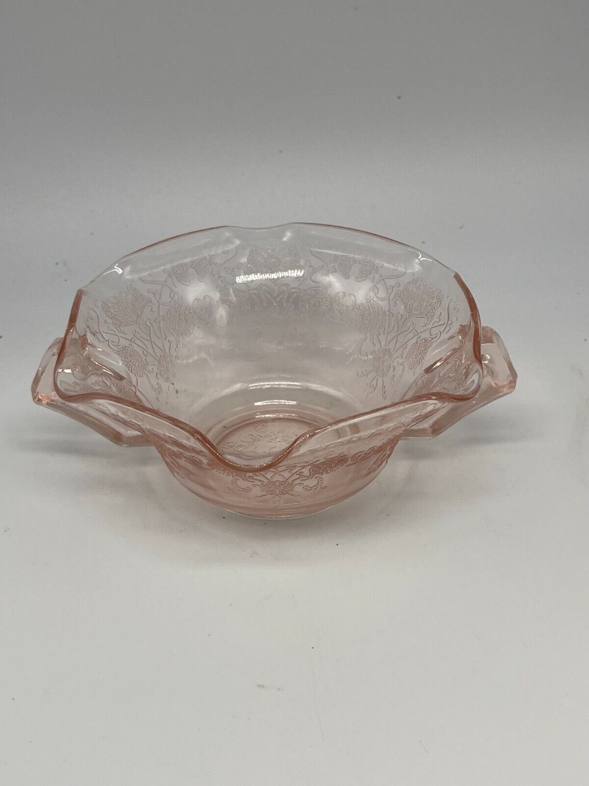 Pink Hazel Atlas Florentine Cream Soup - Etsy