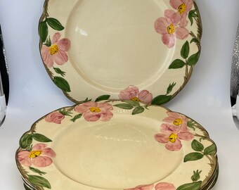 Franciscan Desert Rose Pattern Dinnerware Set of 16 Pieces Table or 4 ...