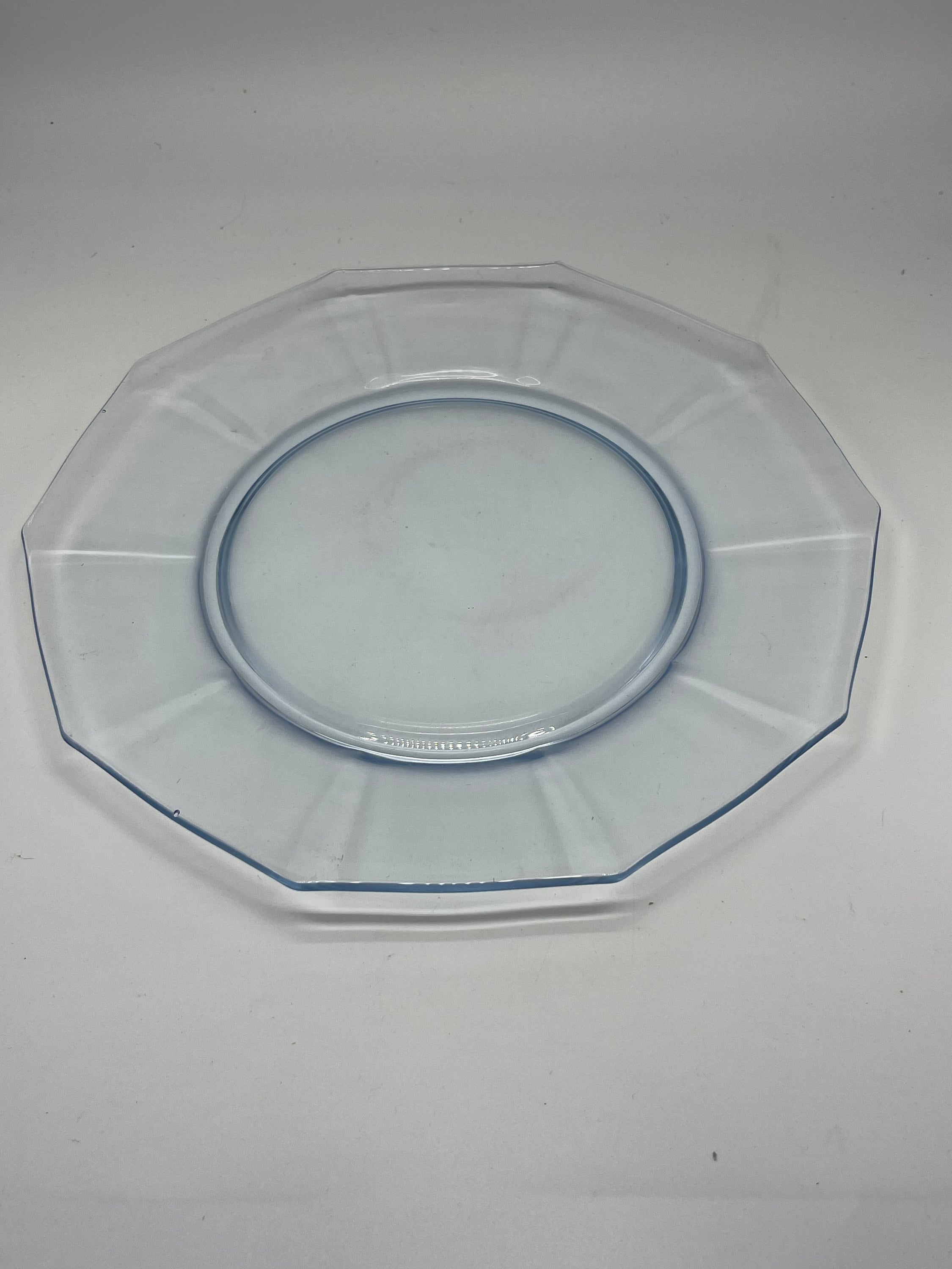 Lite Blue Cambridge Decagon Dinner Plate - Etsy