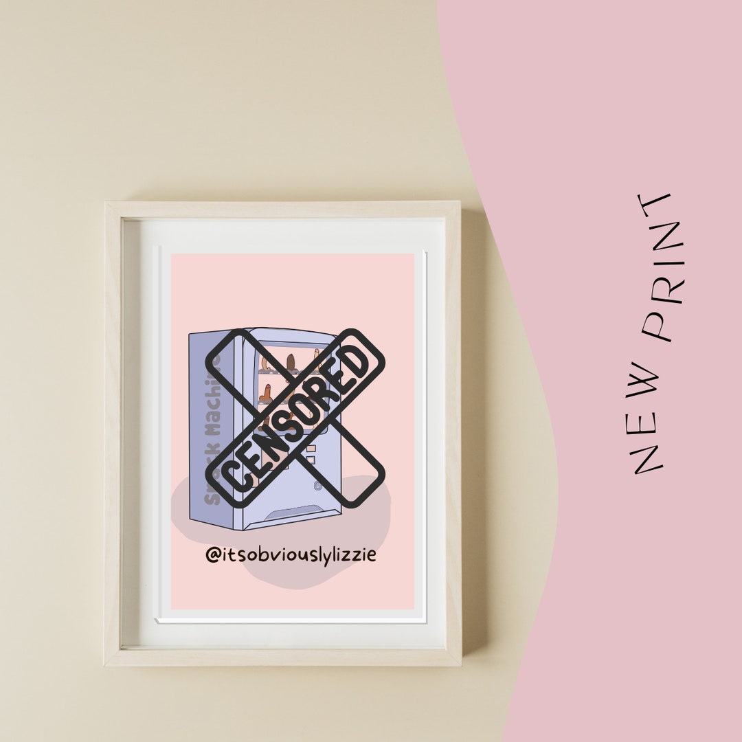 Penis Art Print Erotic Art Print Adult Art Body Positive Art Etsy