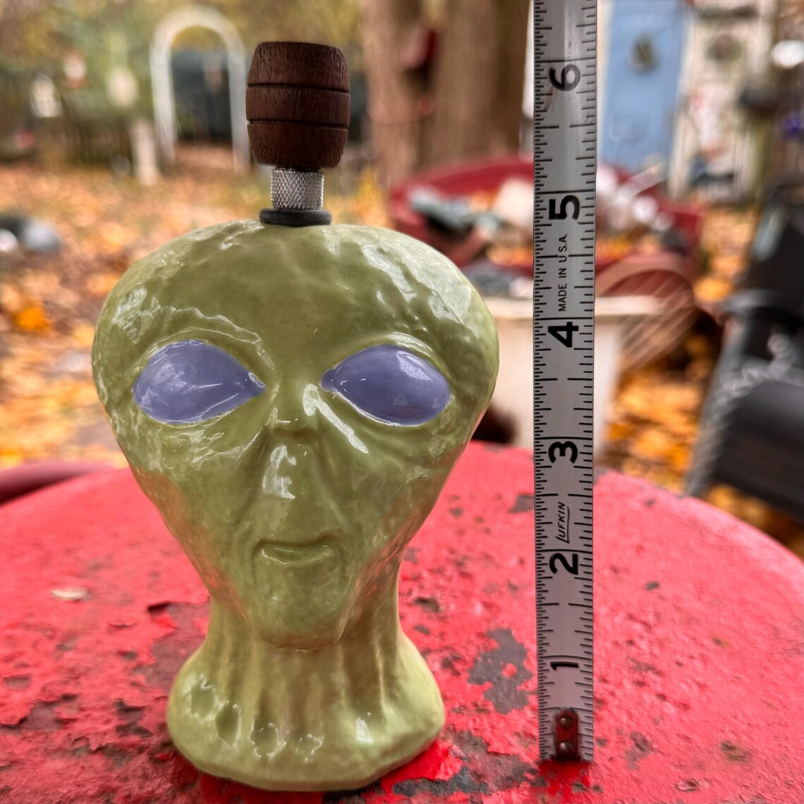 Handmade Alien Pipe, Painted Smoking Accessory - Etsy