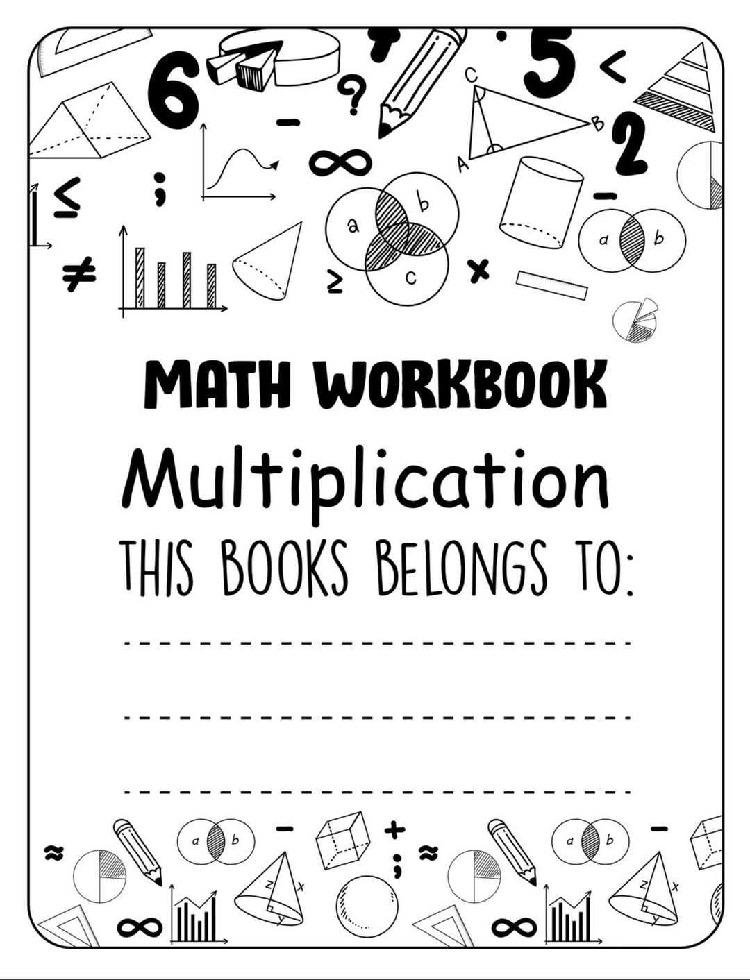 100 Days of Multiplication Facts Bundle - Etsy