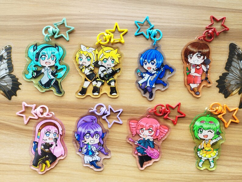 Custom Keychain/charm - Etsy UK