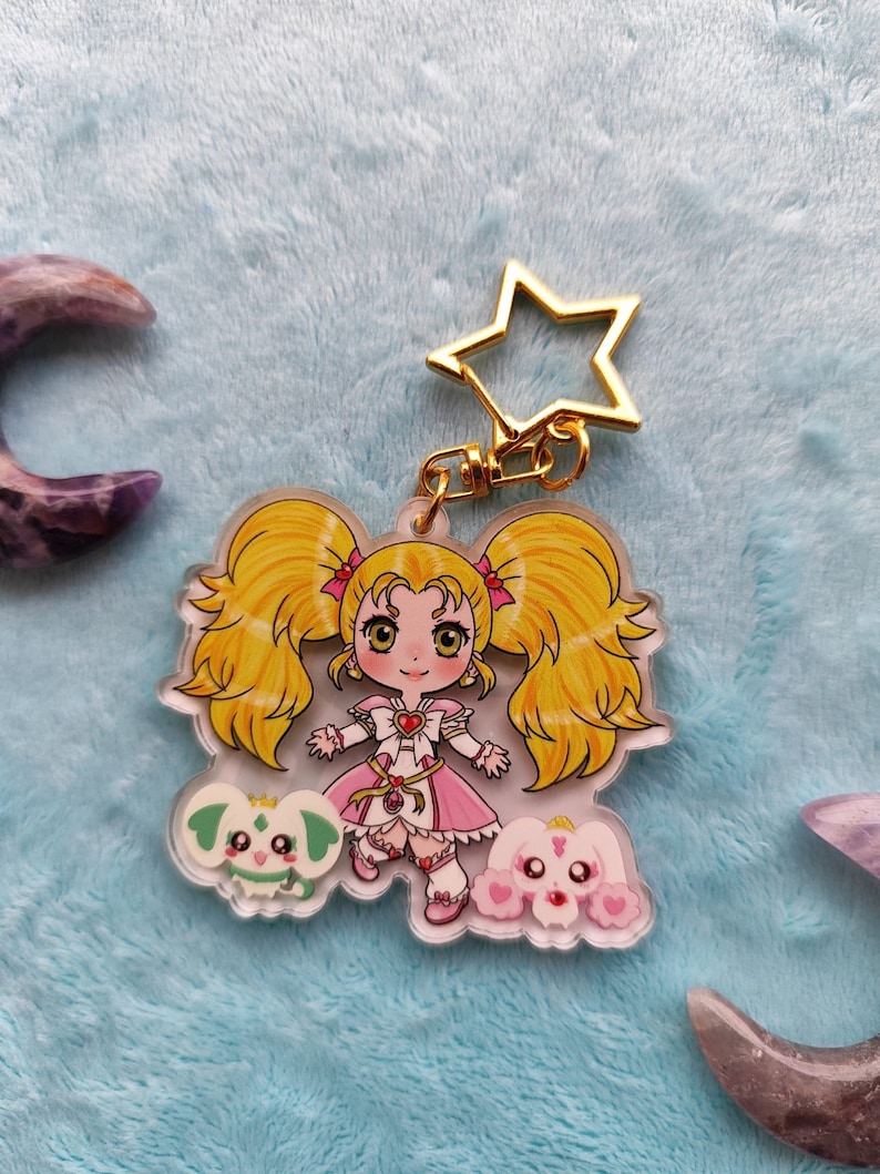 Pretty Cure Precure Keychains Charms - Etsy