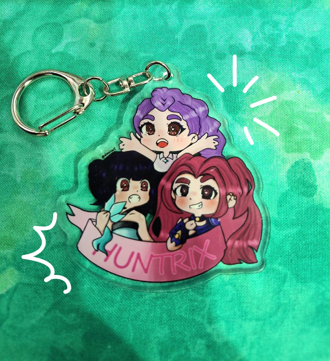 Kpop Demon Hunters Huntrix Charm / Keychain - Etsy