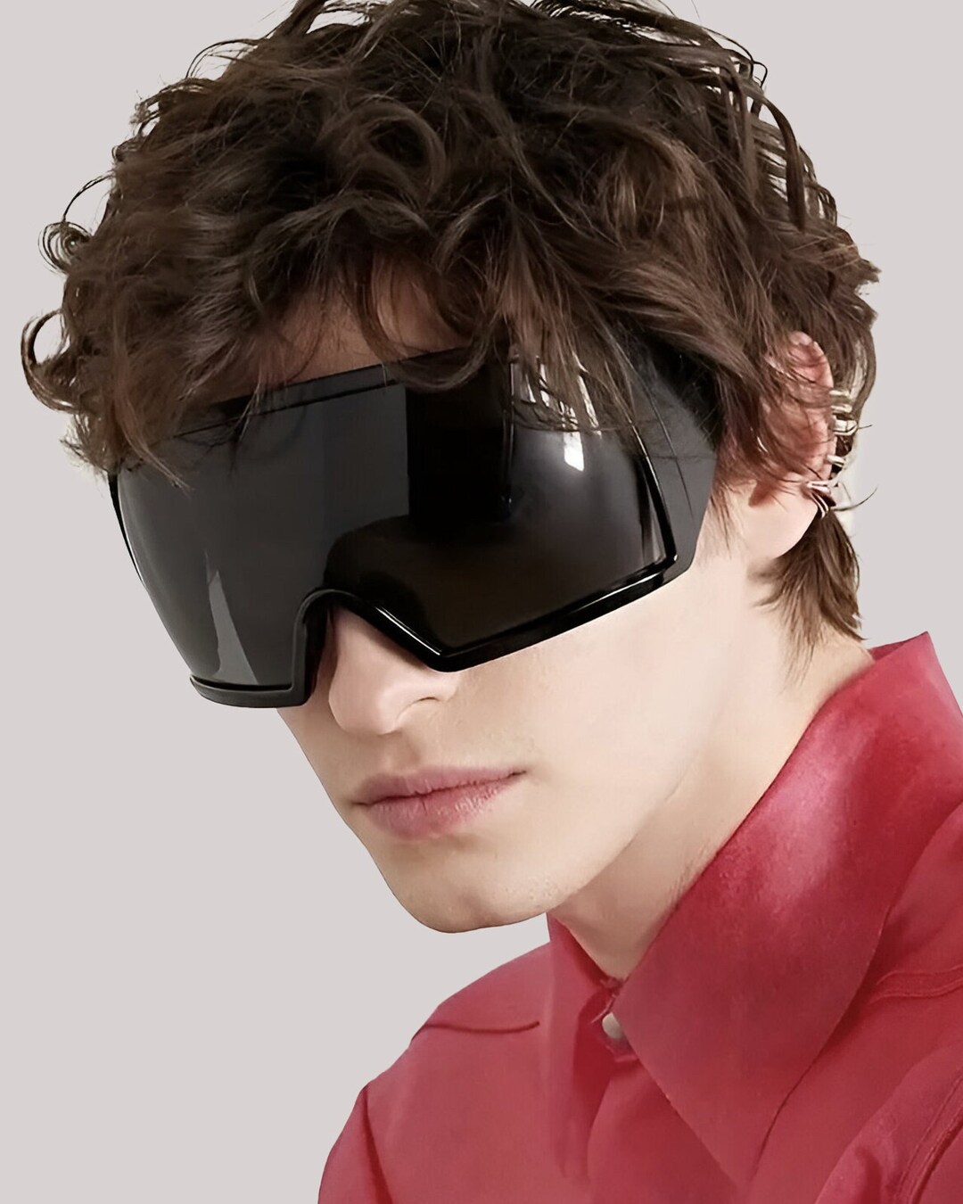 Unique Oversized Mask Rave Sunglasses - Etsy