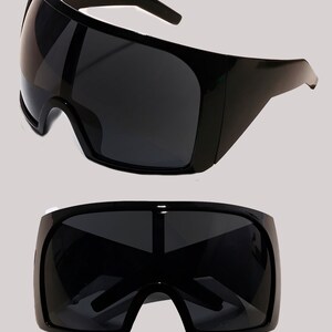 Unique Oversized Mask Rave Sunglasses - Etsy