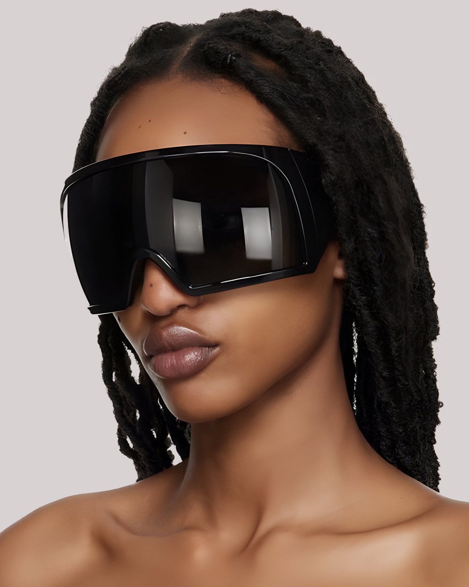 Unique Oversized Mask Rave Sunglasses - Etsy