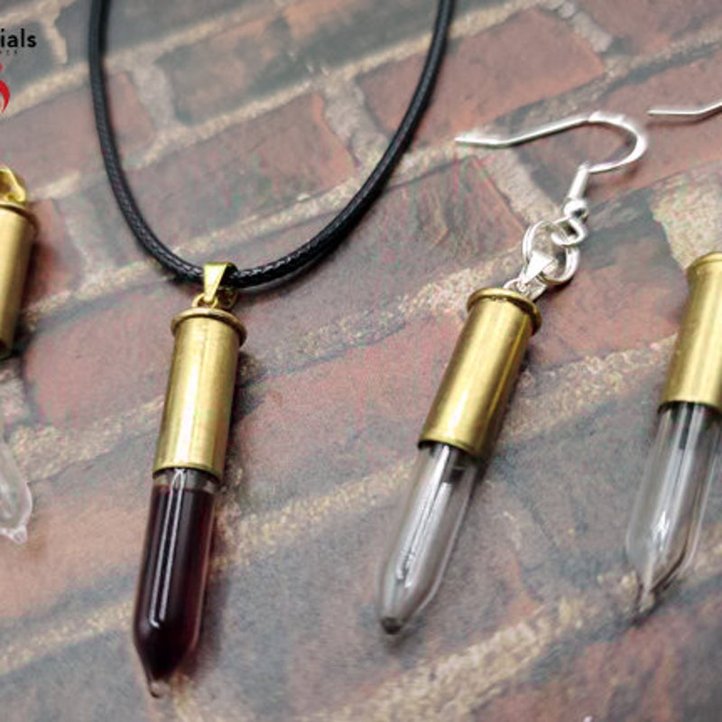 Blood Vial Necklace Kit - Etsy