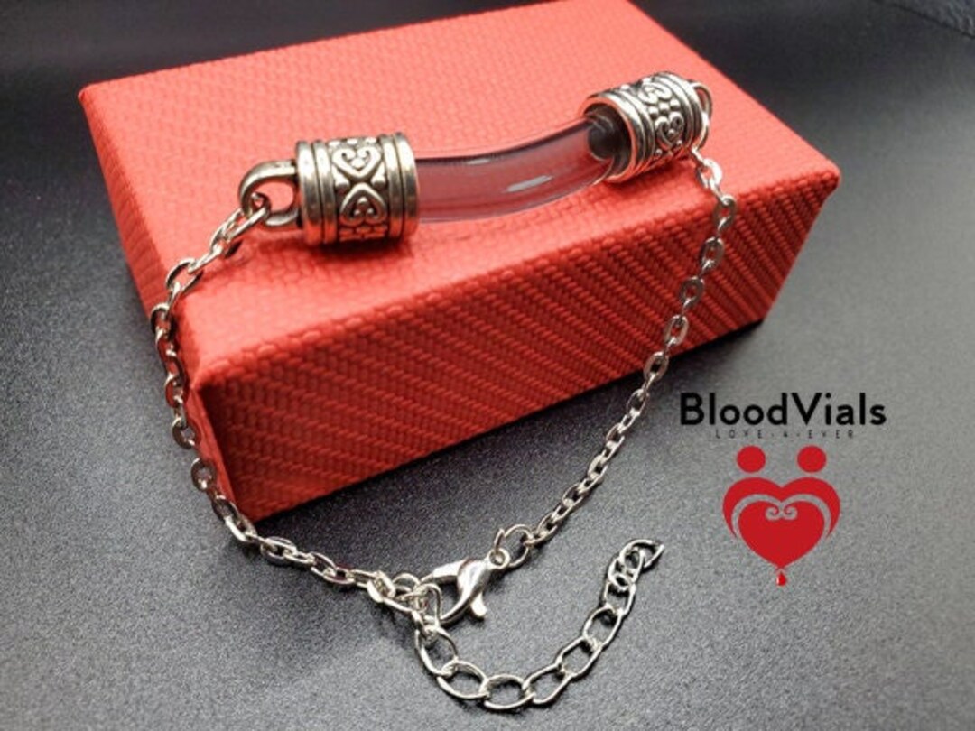 Ornate Bloodvial Bracelet & Anticoagulant Kit (bloodbond) - Etsy