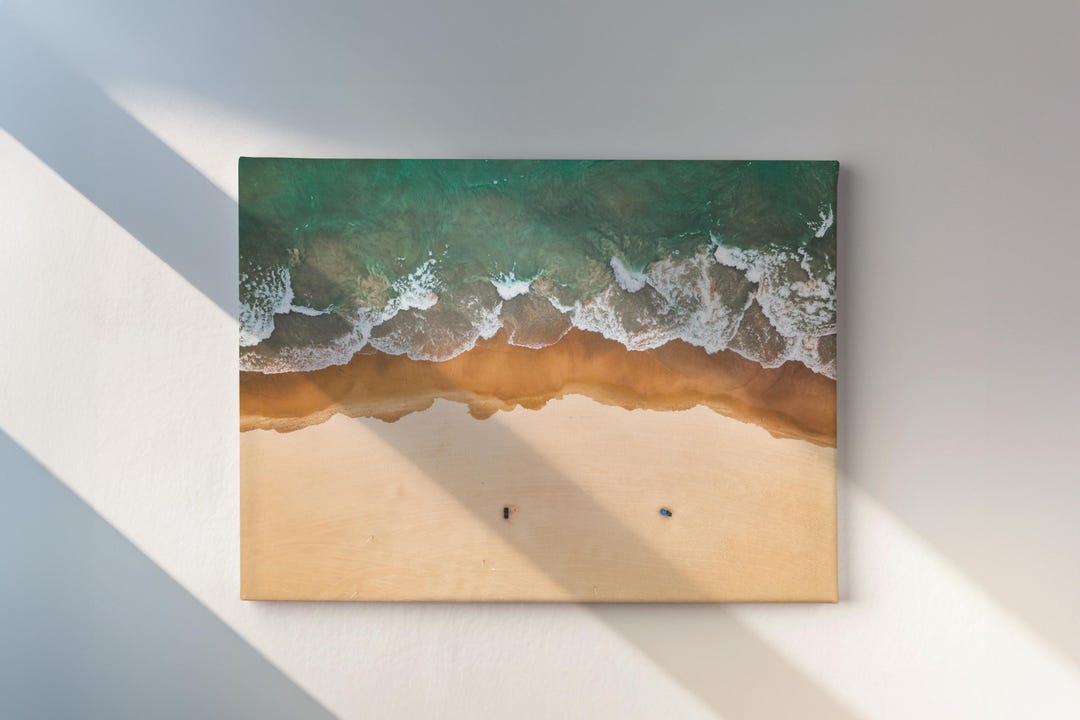 Oak Street Beach Waves, Chicago Wall Art, 24x18 to 40x30 Canvas Print ...