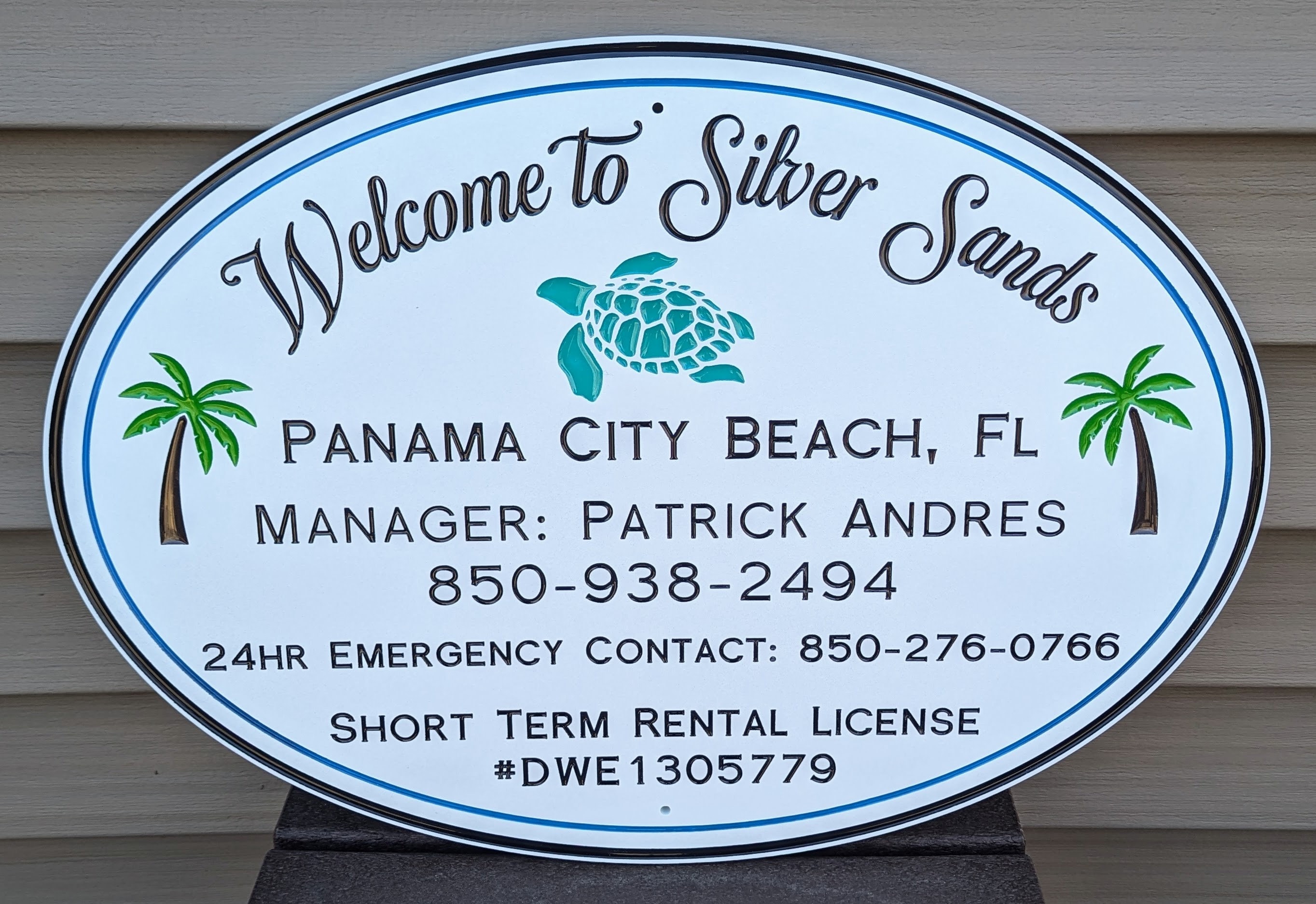 Custom Engraved PVC Sign: Personalized Home, Cabin, or Rental Decor - Etsy