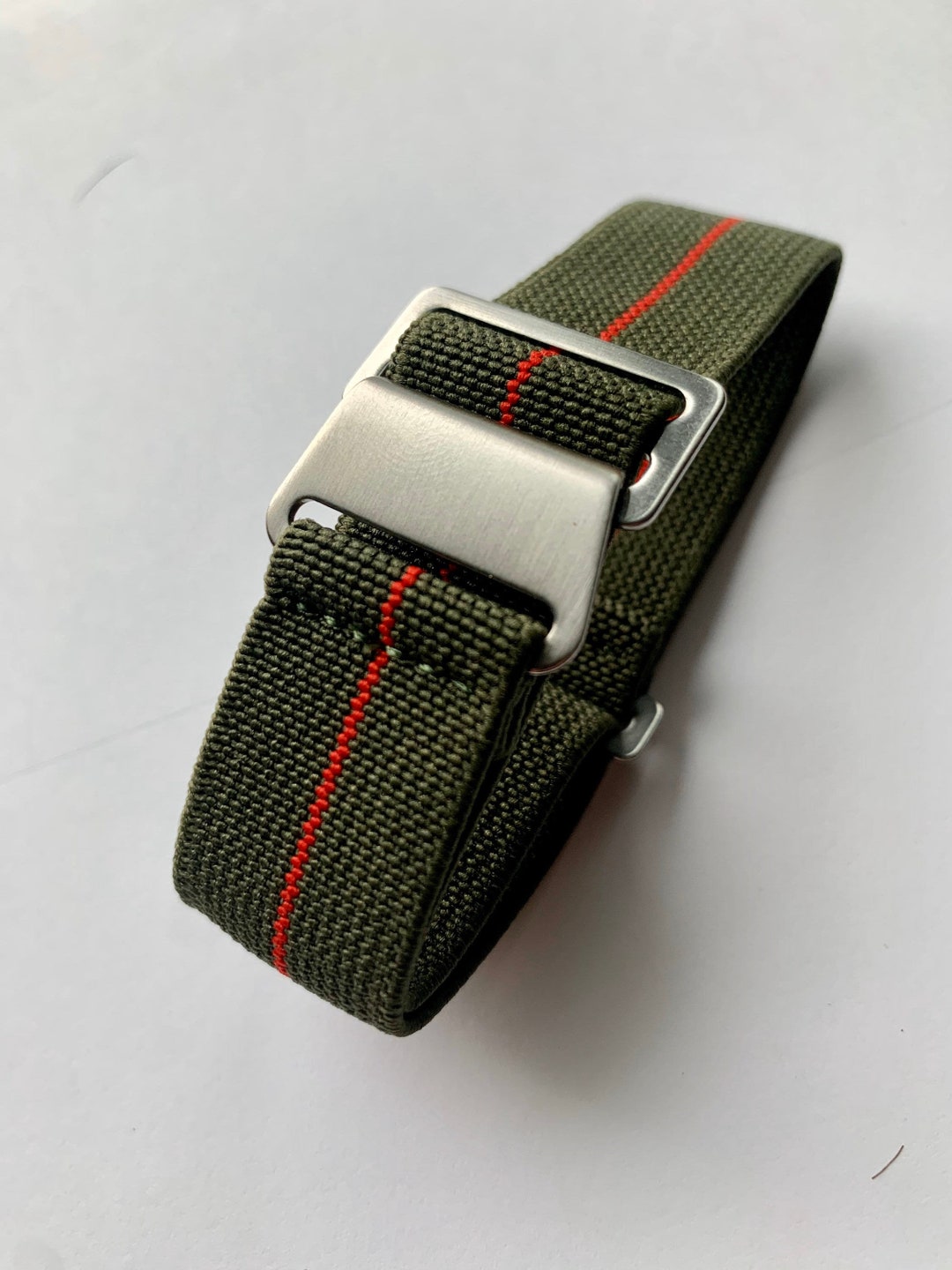 20mm DNC Parachute Hook and Buckle Strap green/red - Etsy