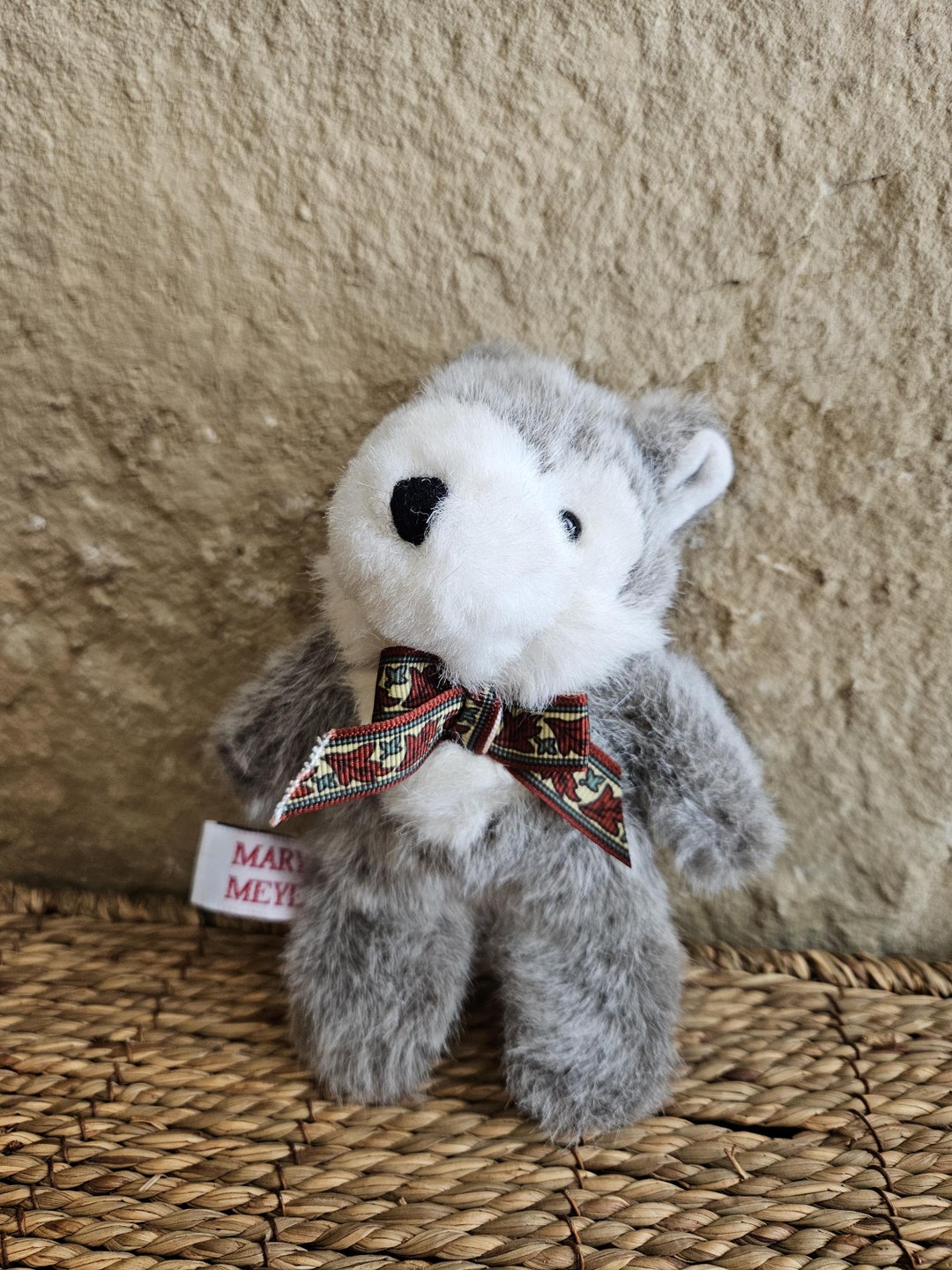 Vintage Mary Meyers Tippy Toes WOLF Finger Puppet - Etsy