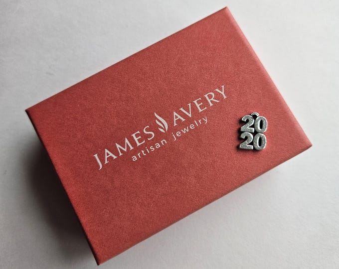 RETIRED James Avery Year 2020 Charm Sterling Silver - Etsy
