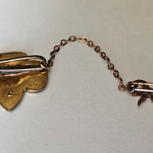 Vintage Girl Scout Trefoil Pin With Brownie on a Chain - Etsy