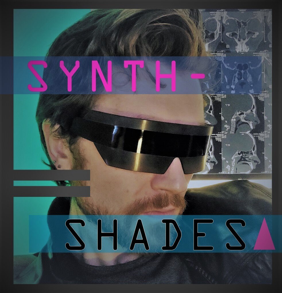 Synth Shades Cyberpunk Glasses Designermakerdude - Etsy