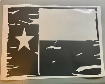 Texas Flag Rear Window Decal - Etsy