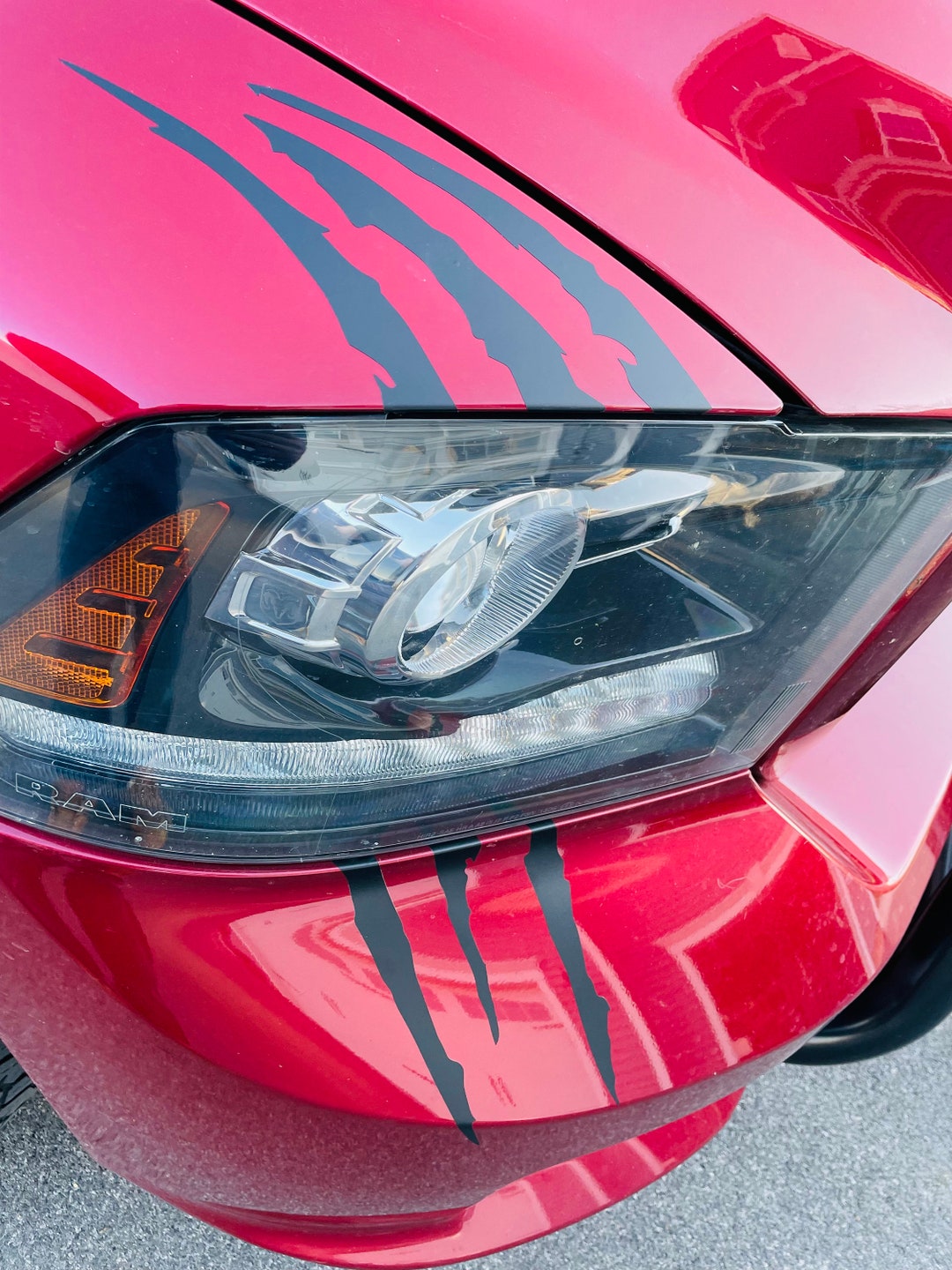 Universal Claw Vinyl Decals for Any Vehicle - Etsy