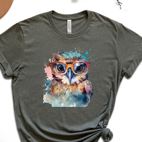Owl Shirt - Etsy