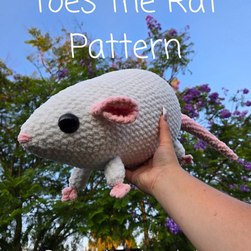 Rat Plushie - Etsy