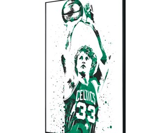 Larry Bird Art Canvas Poster - Etsy
