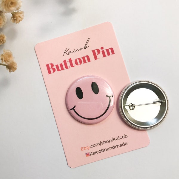 Smiley Face Pins Bulk - Etsy