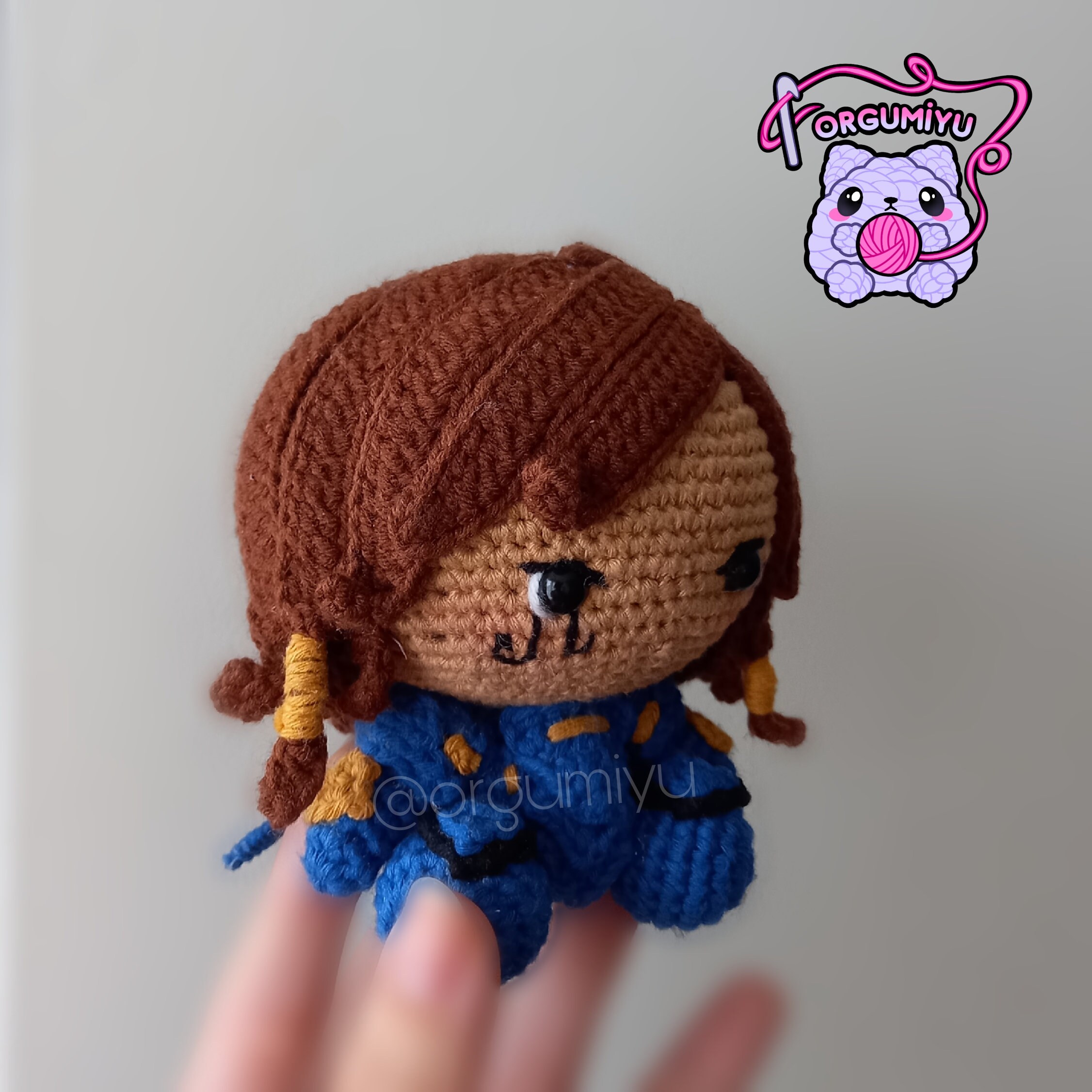 Pharah Overwatch Amigurumi Crochet, Pharah Amigurumi Doll, Pharah ...