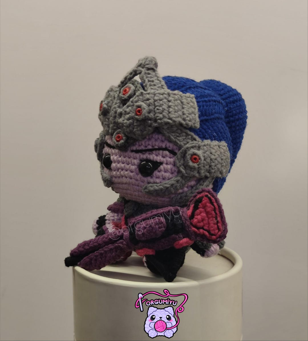 Widowmaker Overwatch Crochet Doll: Handmade Amigurumi Figure - Etsy New ...