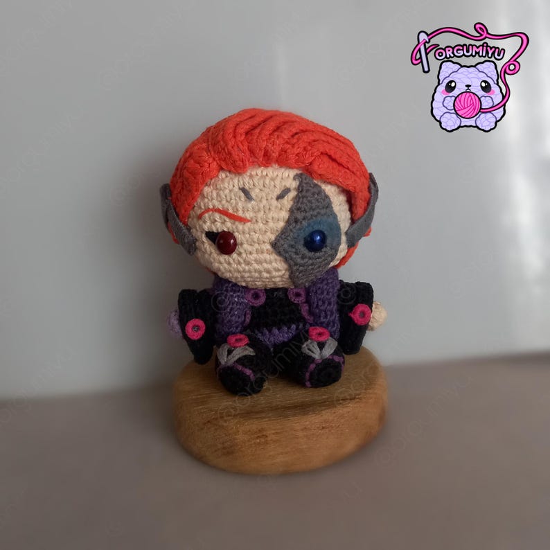 Moira O'deorain Overwatch Crochet Doll: Handmade Amigurumi Figure - Etsy