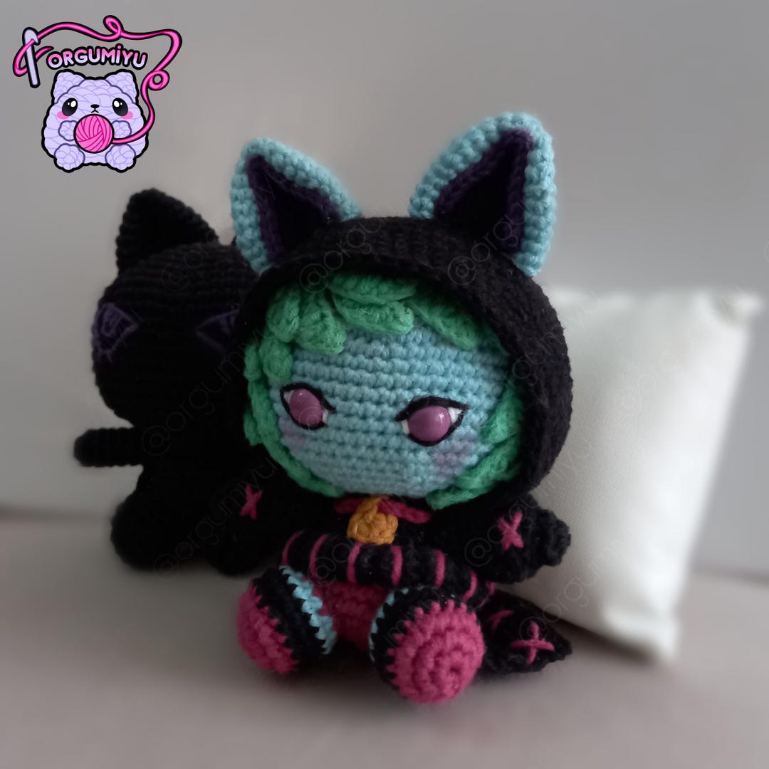 Vex League of Legends Crochet Figure, Vex Amigurumi Doll, Vex LOL, Vex ...