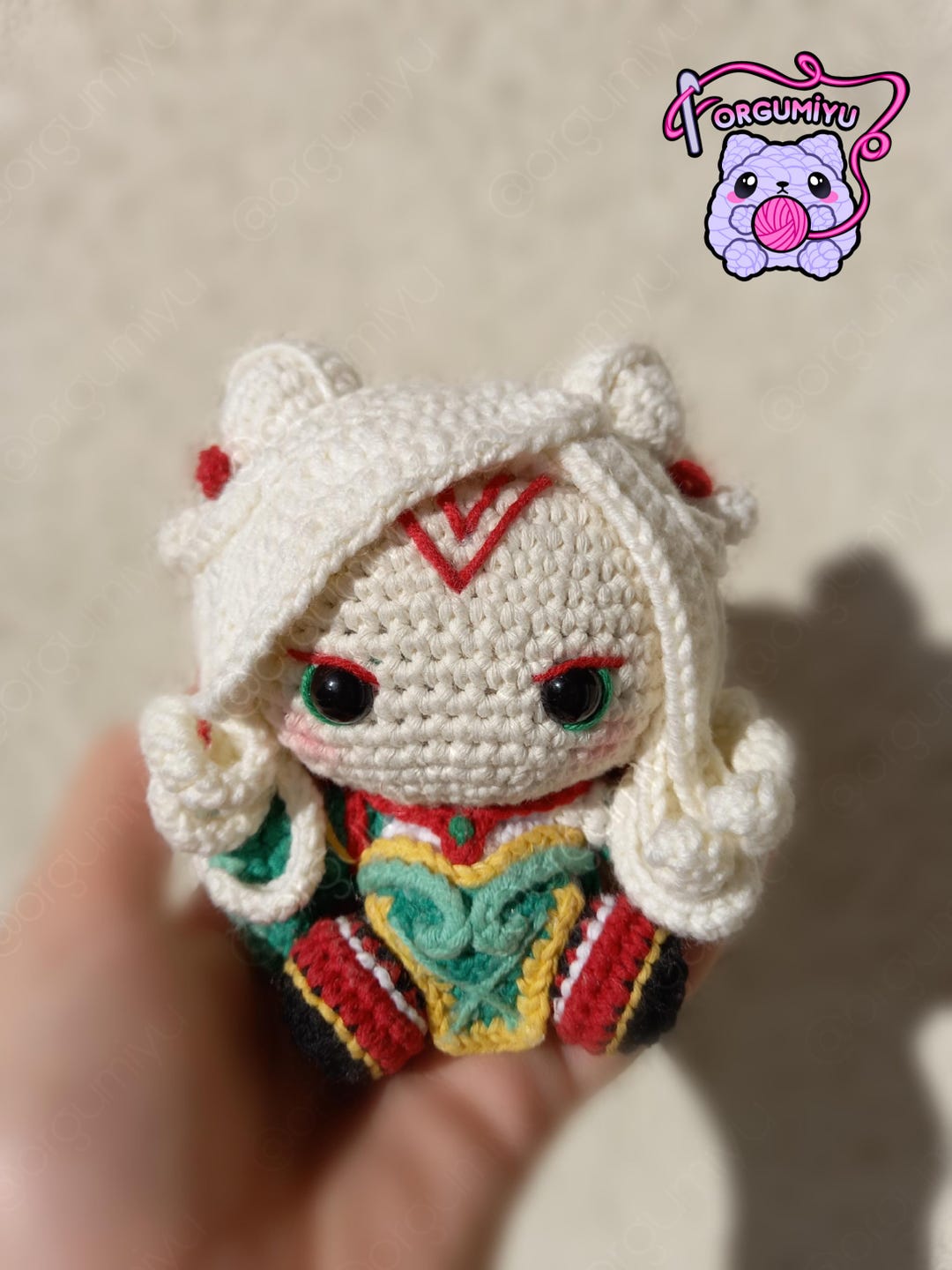 Mythmaker Irelia League of Legends Amigurumi Doll, Irelia Crochet ...