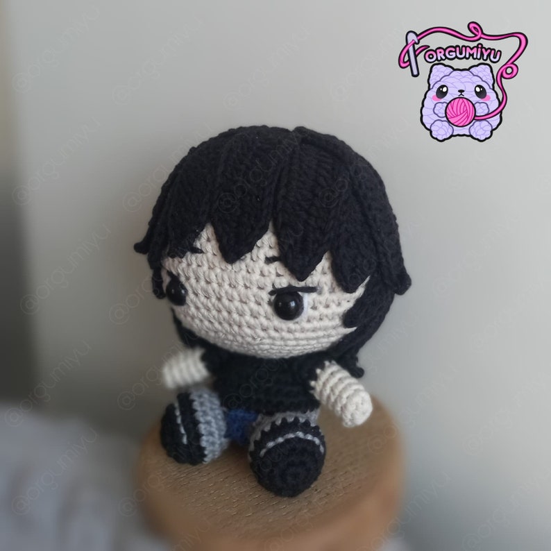 Toji Fushiguro Jujutsu Kaisen Amigurumi Crochet Doll, Jujutsu Kaisen ...
