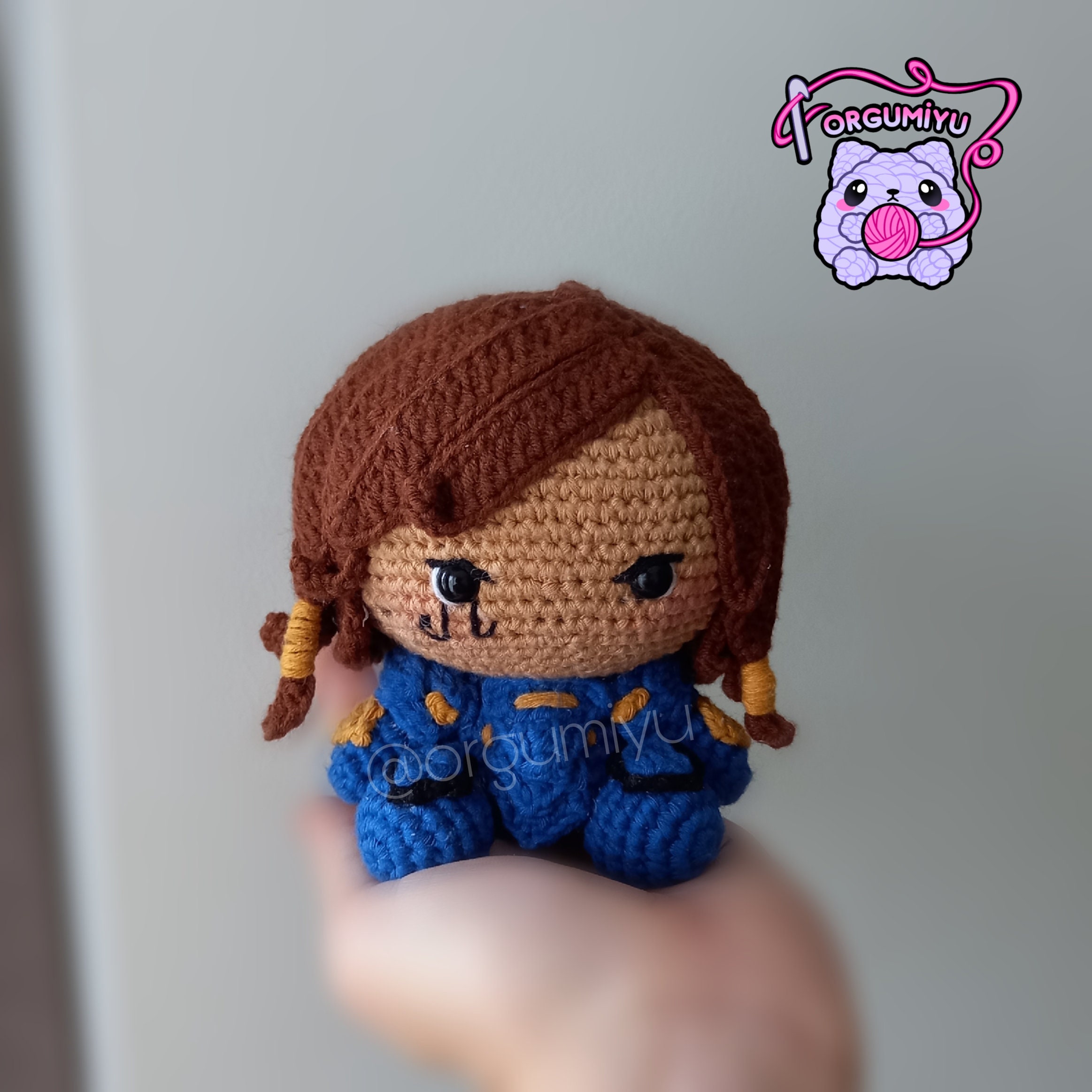 Pharah Overwatch Amigurumi Crochet, Pharah Amigurumi Doll, Pharah ...