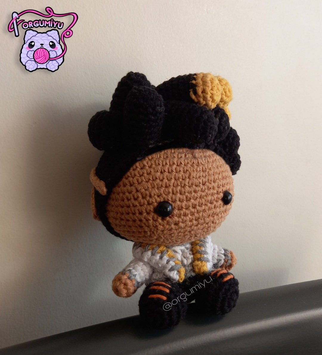 Phoenix Valorant Amigurumi Crochet Doll, Phoenix Crochet Doll ...