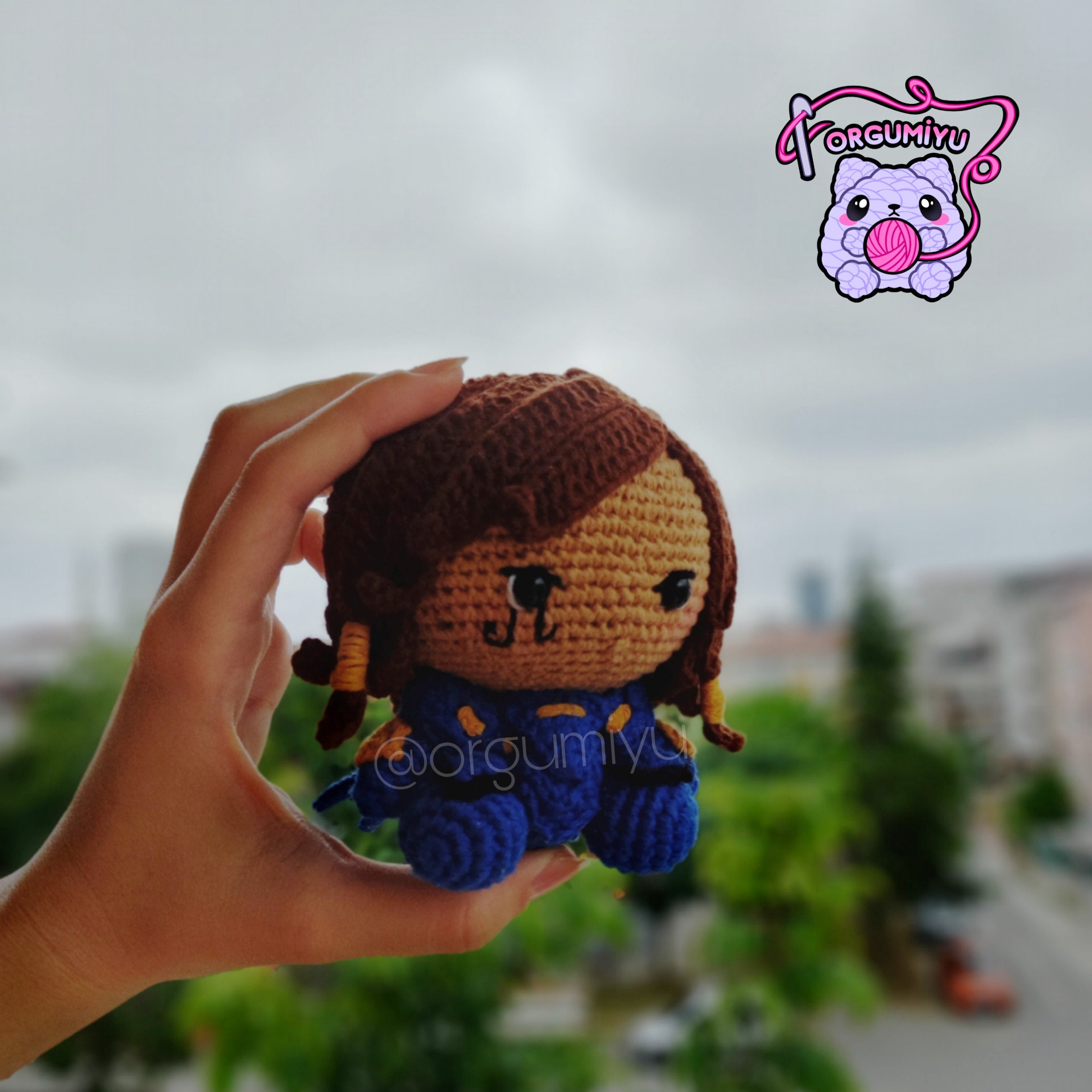 Pharah Overwatch Amigurumi Crochet, Pharah Amigurumi Doll, Pharah ...