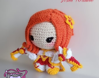 Star Guardian Miss Fortune Crochet Doll: League of Legends Amigurumi - Etsy