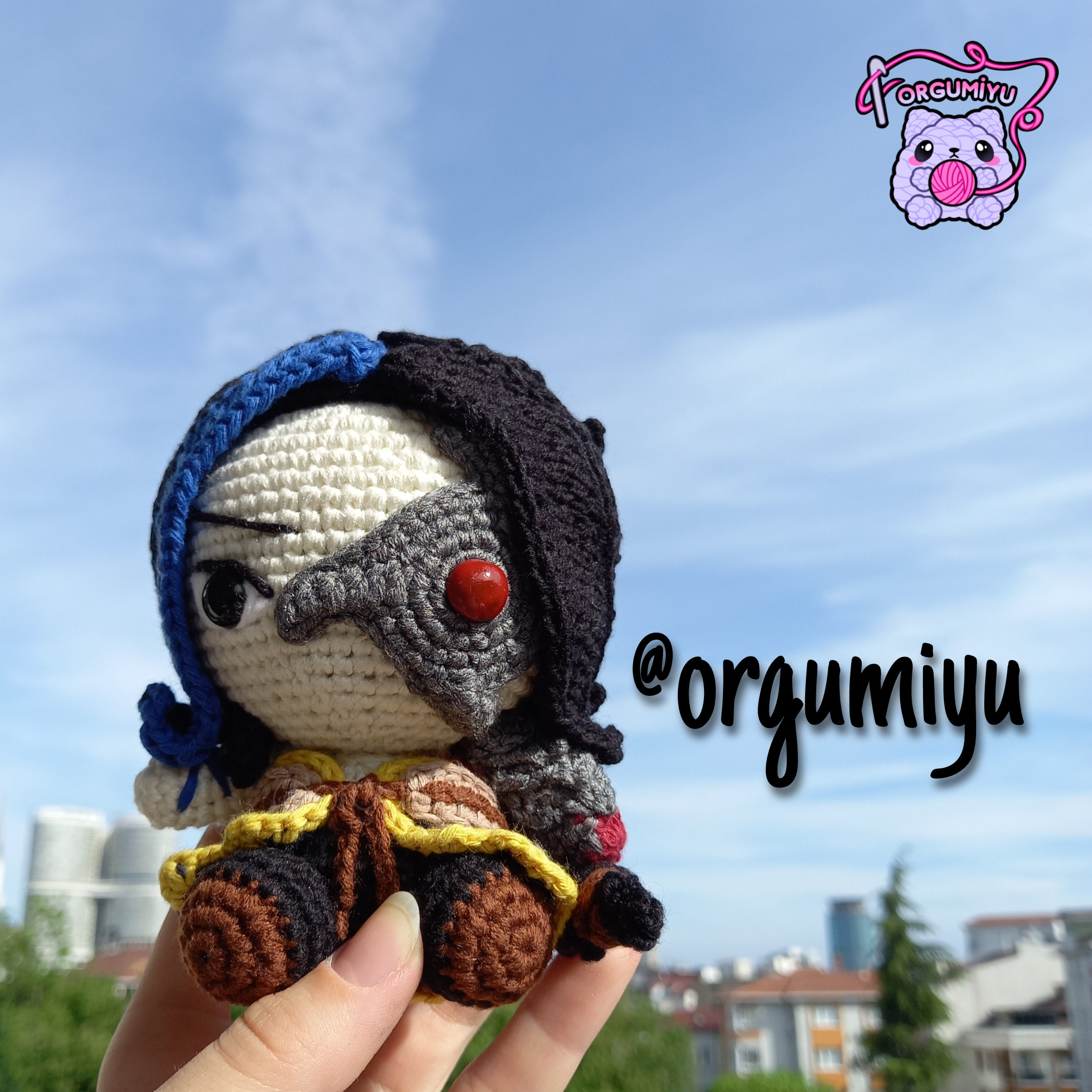 Kayn League of Legends Crochet Amigurumi Figure LOL Figures - Etsy